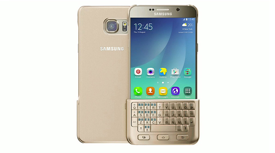 Samsung Keyboard Cover: Ένα QWERTY Πληκτρολόγιο Για Note5 Και S6 Edge+